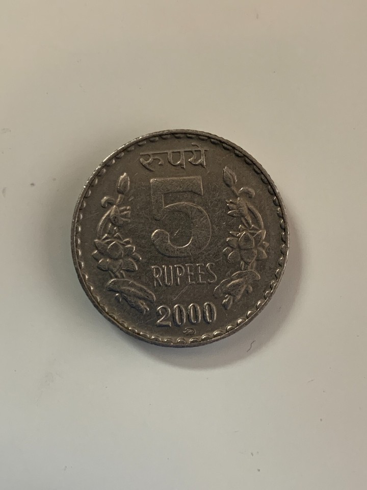 2000 India 5-rupee coin | eBay