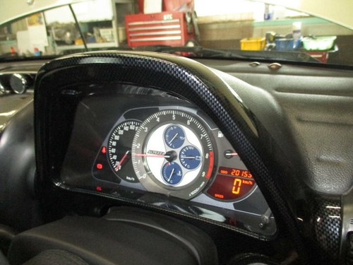 Toyota Altezza SXE10 Lexus IS200 IS300 Carbon Fiber Meter food cover ...