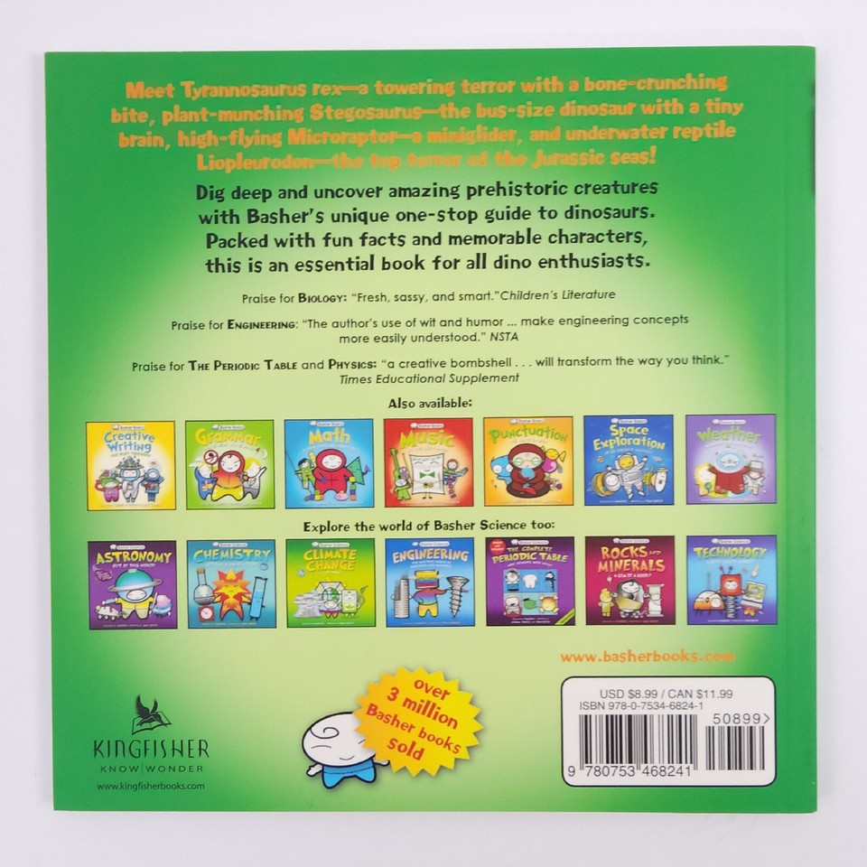 Lot of 4 Basher Science Learning Educational Basics Books w/Posters Bio Chem 9780753464137 | eBay