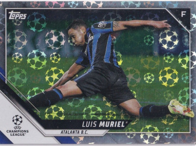 Topps Flagship Champions League Calcio 2022 CL Nr. 31 Luis Muriel ...