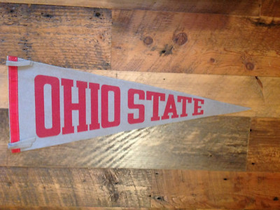 OHIO STATE UNIVERSITY Pennant The Buckeyes of Columbus, Ohio | eBay