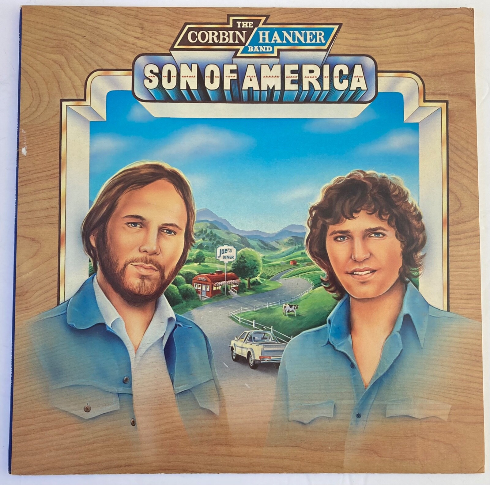 RARE THE CORBIN HANNER BAND SON OF AMERICA VTG 1982 VINYL RECORD PROMO ...