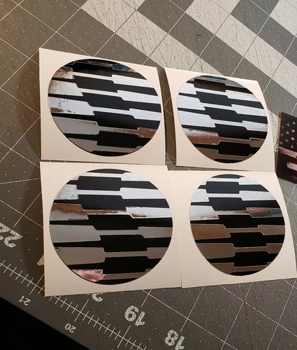 SALEEN CENTER CAP DECAL Mustang OVERLAYS 2.5" | eBay
