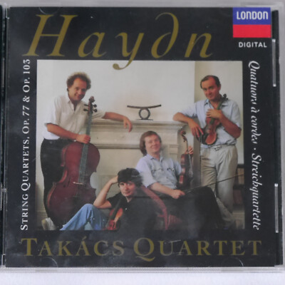 9195 Haydn - String Quartets Op 77 & 103 Takacs Quartet CD album | eBay