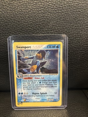 Pokémon Swampert EX TCG Ruby & Sapphire Holo Card 13/109 Rare | eBay