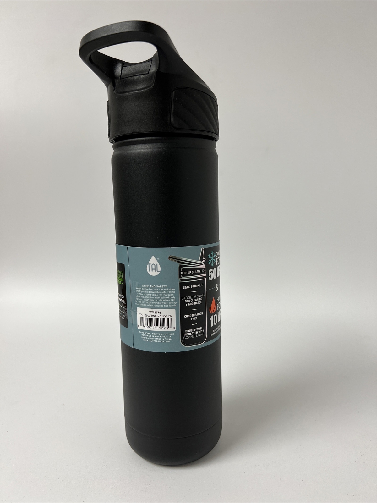 TAL Stainless Steel Ranger Water Bottle 26 fl oz, Black | eBay