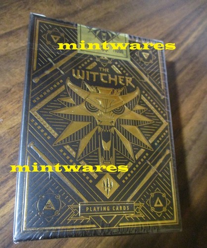 The Witcher Playing Cards Deck | Limited Gold Edition | eBay