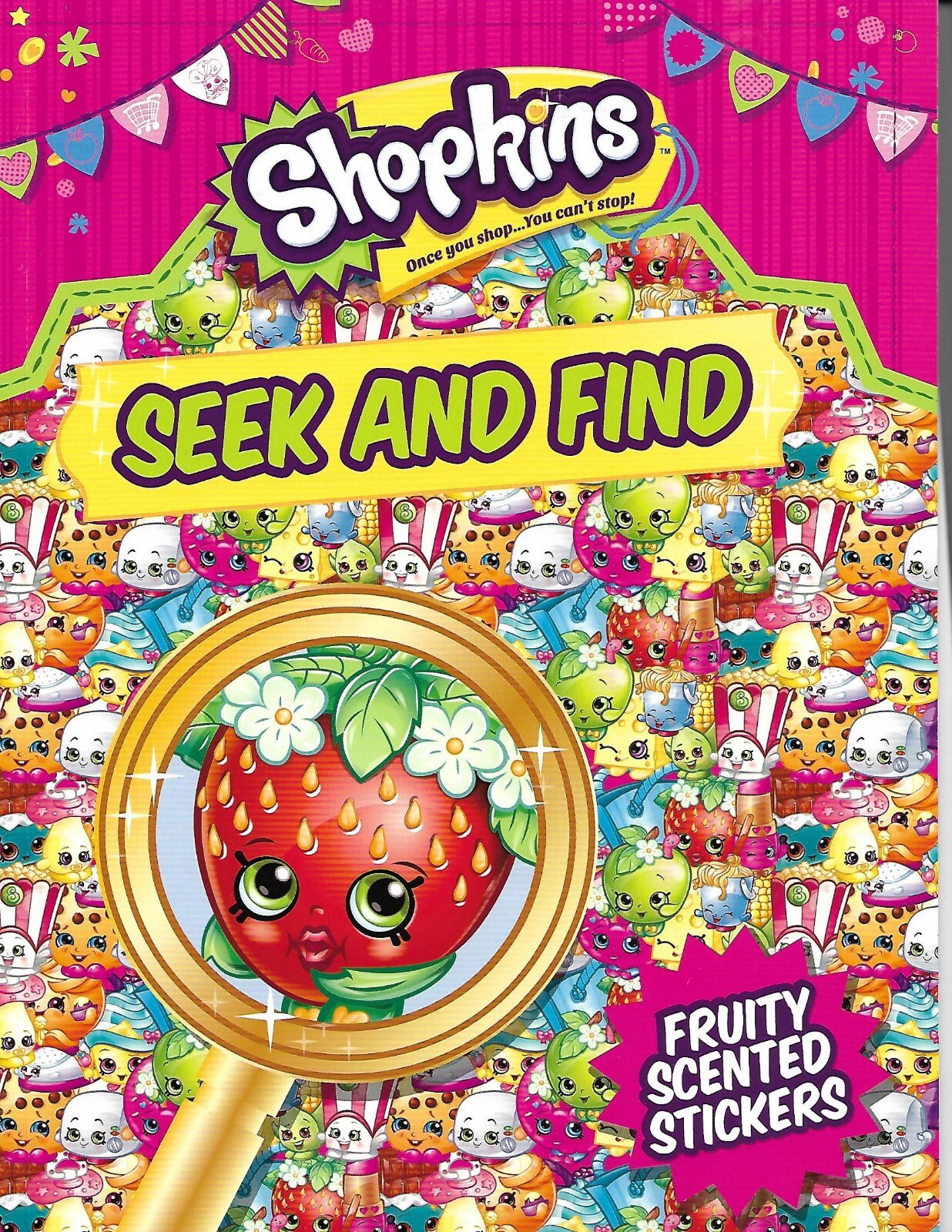 Shopkins Seek and Find by Little Bee Books (2015, Sticker Book) for ...