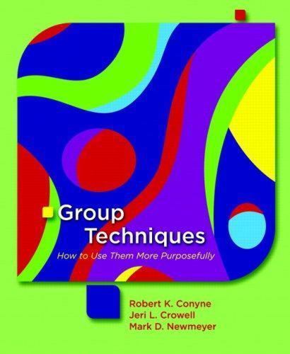 Group Techniques : How to Use Them More Purposefully by Mark D ...
