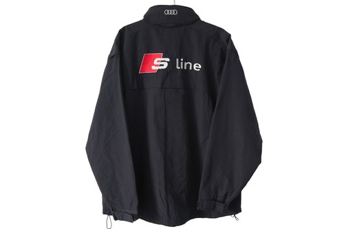 Vintage AUDI S-Line Jacket 90s Full Zip Size XL/XXL racing 2in1 Vest ...