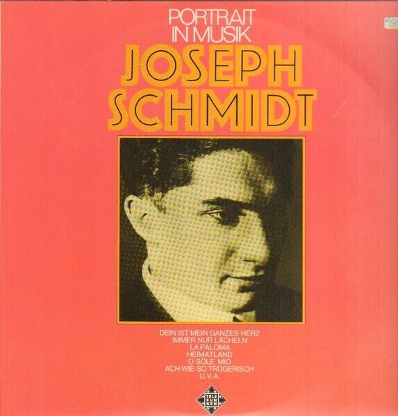 Joseph Schmidt Portrait In Musik GATEFOLD NEAR MINT Telefunken 2xVinyl ...