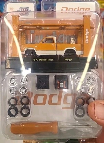 2024 M2 Machines Walmart Exclusive 1972 Dodge Truck 1/64 Model Kit ...