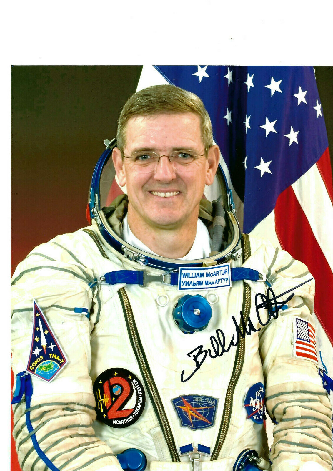 NASA Astronaut Bill McArthur STS-92 | eBay