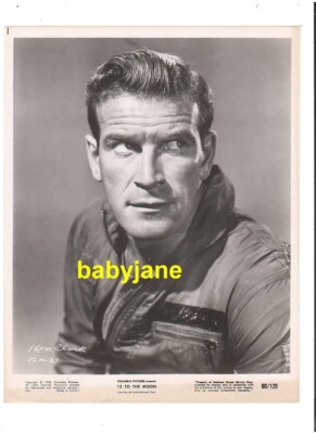 KEN CLARK ORIGINAL 8X10 PHOTO ASTRONAUT PORTRAIT 1960 12 TO THE MOON ...