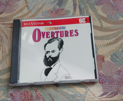 Arthur Fiedler & Fritz Reiner ~ Greatest Overtures-CD--DISC Only-No ...