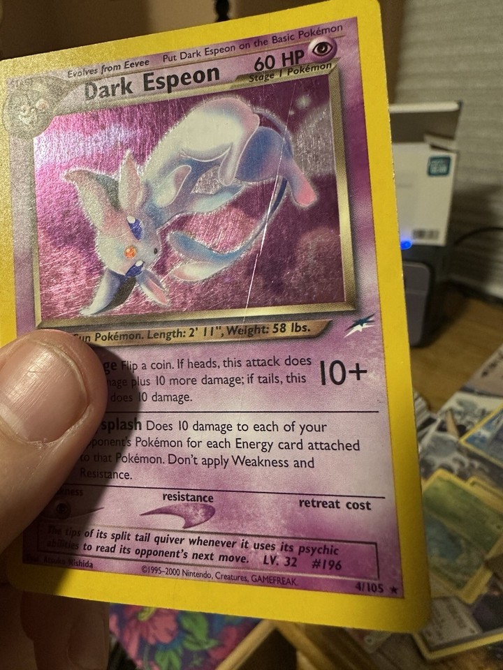 Dark Espeon 4/105 Neo Destiny Holo | eBay
