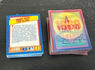 1989 Score Magic Motion A Year To Remember Baseball - You Pick The Card ...