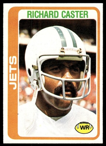 1978 TOPPS RICHARD CASTER K NEW YORK JETS #21 | eBay