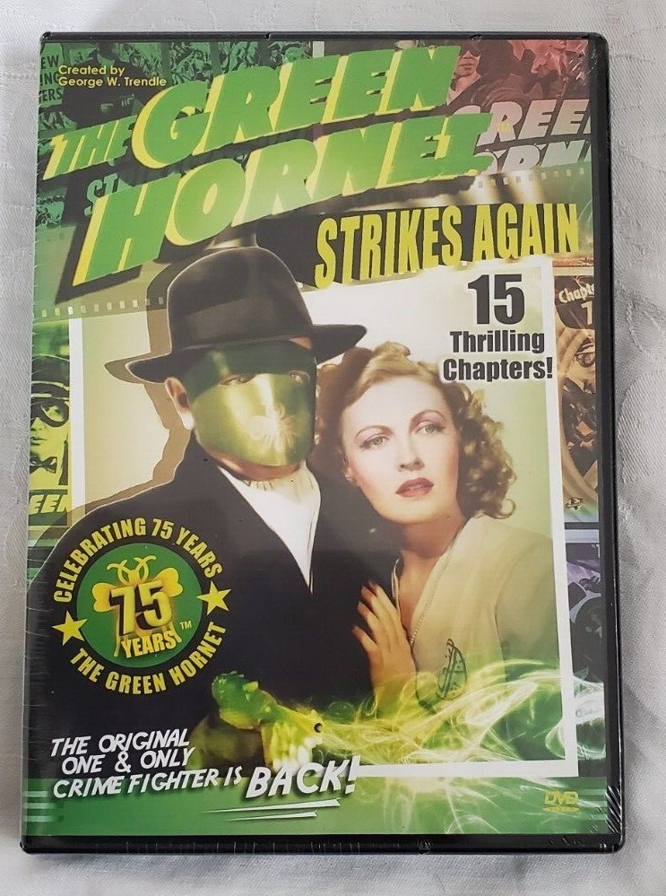 Green Hornet Ed 75th Strikes Again Complete Series Original Serials DVD ...