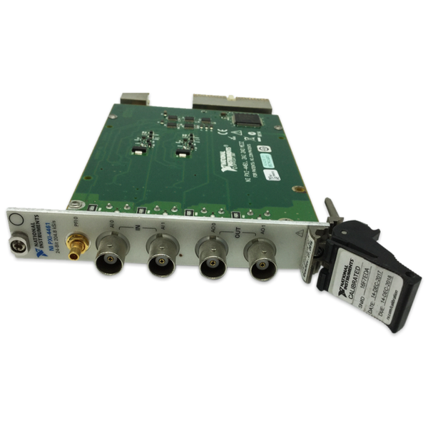 National Instruments PXI-4461 PXI Sound and Vibration Module for sale ...