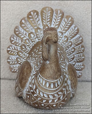 NEW THANKSGIVING TURKEY FIGURE FALL AUTUMN TABLE MANTEL DECORATION | eBay