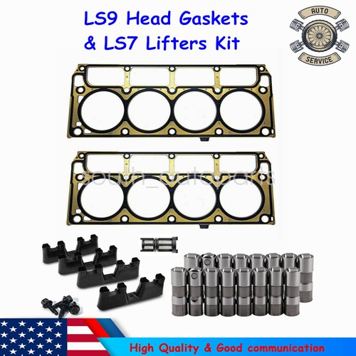 LS9 MLS Cylinder Head Gaskets LS7 Lifters Trays Filter Bolts Set-5.3/5. ...