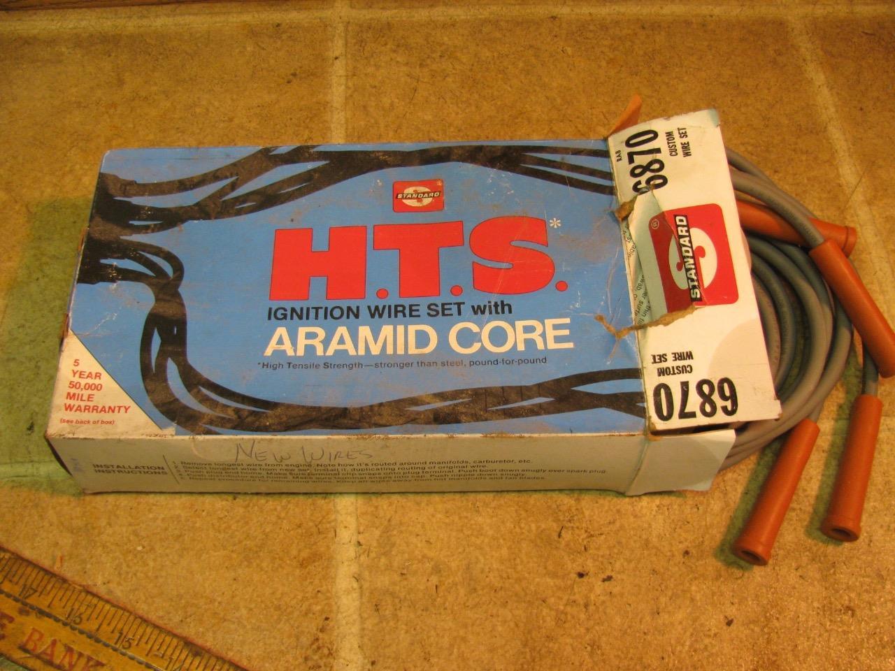 Set of Standard 6870 Spark Plug Wires H.T.S Aramid Core | eBay