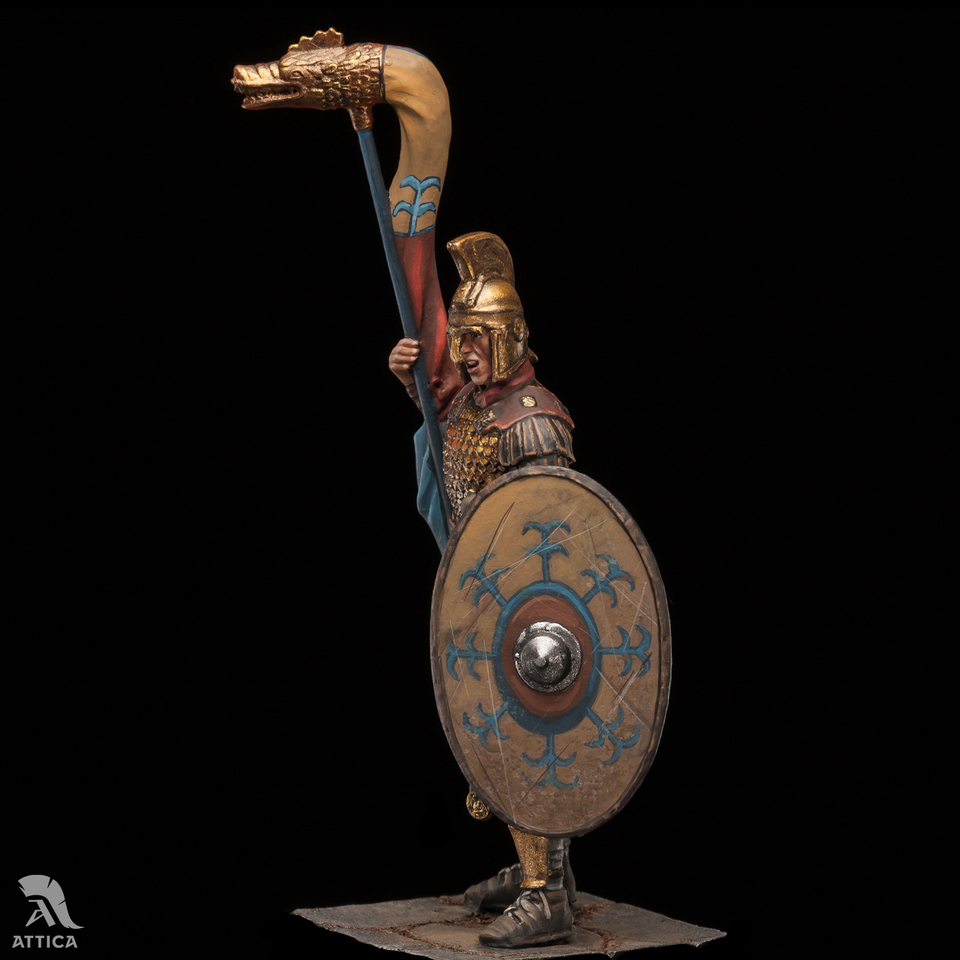 Roman Dragonary of Legio VII Painted Miniature Tin Toy Soldier Pre-Sale ...