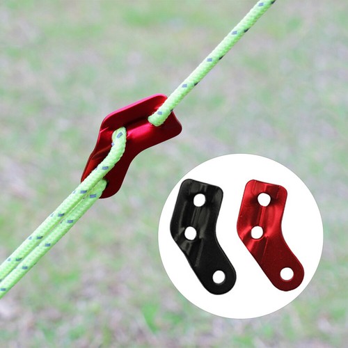10pcs Outdoor Tent Rope Buckles 3 Hole Cord Rope Buckle Hiking Awning ...