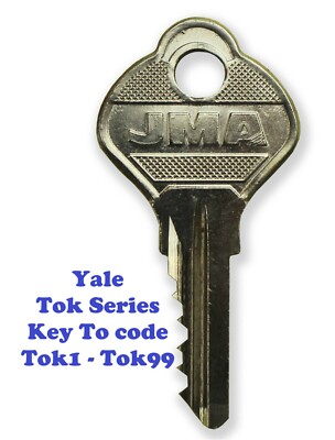 Yale TOK Series Key Cut To Code TOK-1 To TOK-99 Key To Code | eBay UK