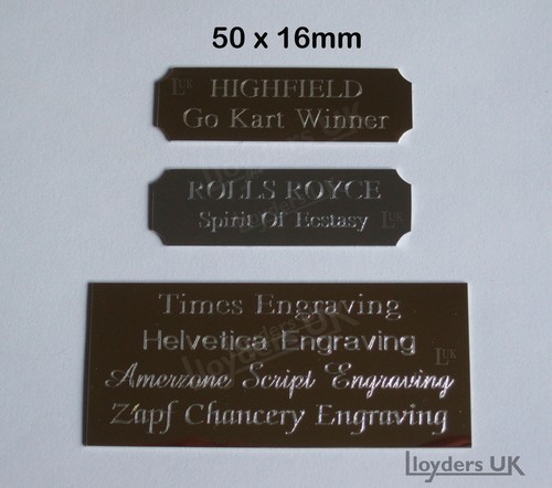 Engraved Trophy Plaque, 50 x 16mm, Trophy Plate Award, Film Cells ...