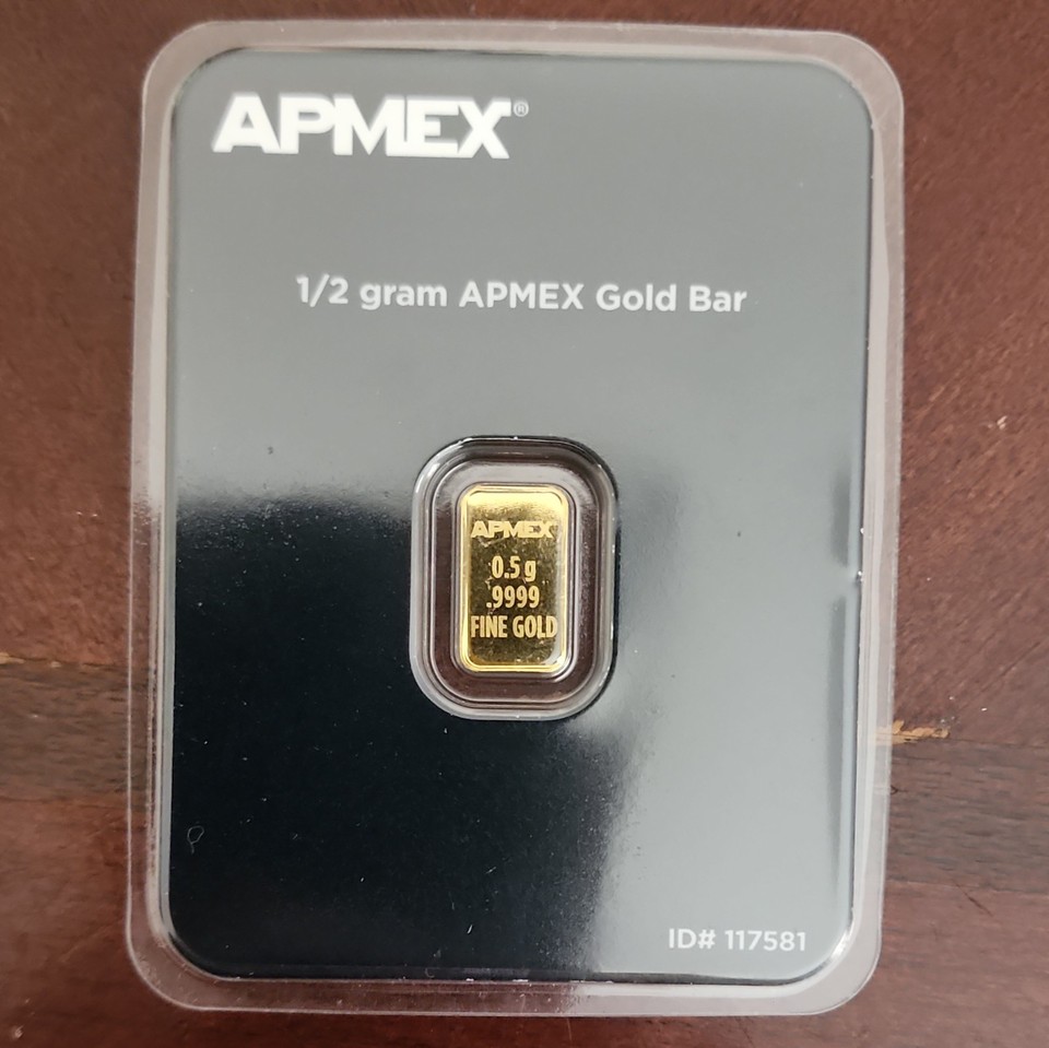 1/2 gram 9999 Gold Bar - APMEX (In TEP) | eBay