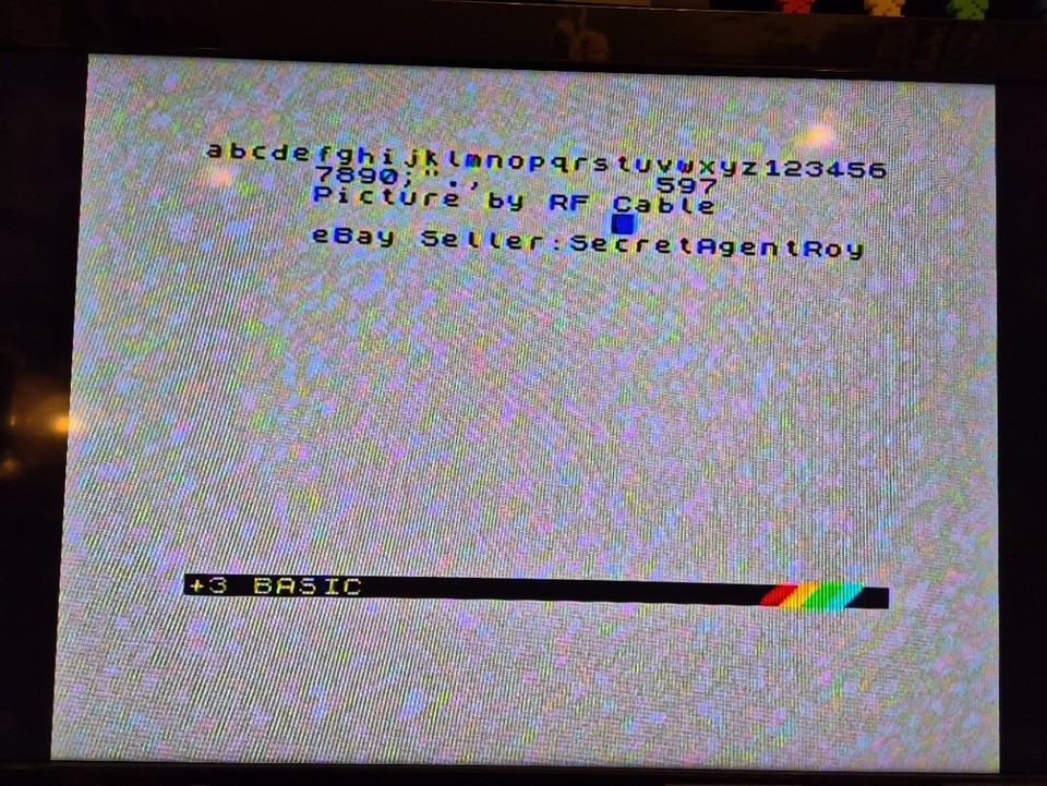 Sinclair ZX Spectrum Plus +3 Computer 128K Vintage TZX TAP Mp3 Tested ...