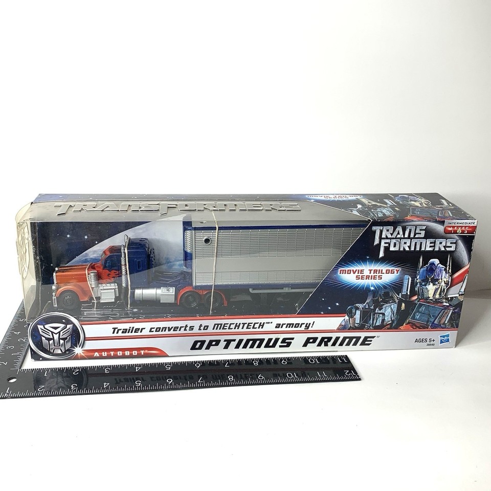 Transformers Optimus Prime Dark Of The Moon DOTM Action Figure Mechtech ...