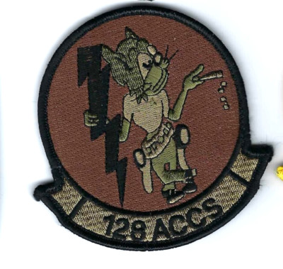 PATCH USAF 128TH ACCS GEORGIA ANG AIR NATIONAL GUARD | eBay