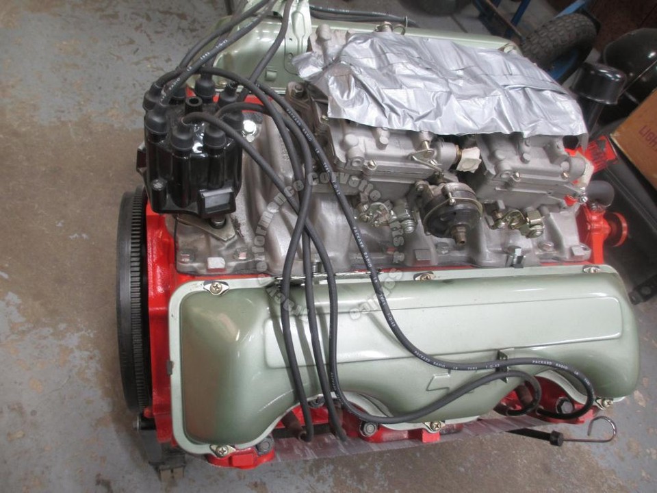 1962 Chevrolet 409 Engine Assy 409 HP Rebuilt Intake to Pan | 8 ...