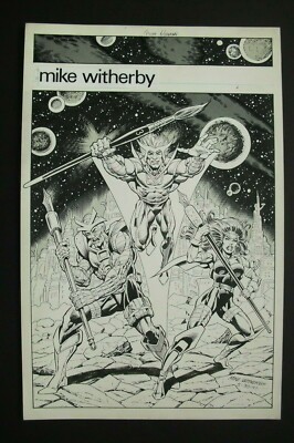 Original Art by MIKE WITHERBY signed | eBay