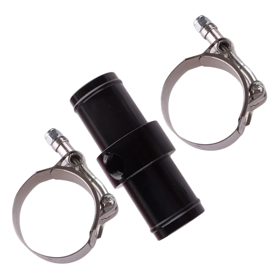 Aluminum Alloy Inline Radiator Hose Temperature Sensor Adapter 3/8 NPT ...