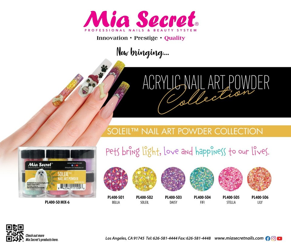 Mia Secret Powder 6 Colors Set Or Single Colors From Sets - CHOOSE ...