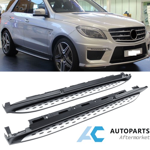 For 2012-2017 Mercedes W166 ML350 GLE350 Running Boards Side Step Nerf ...