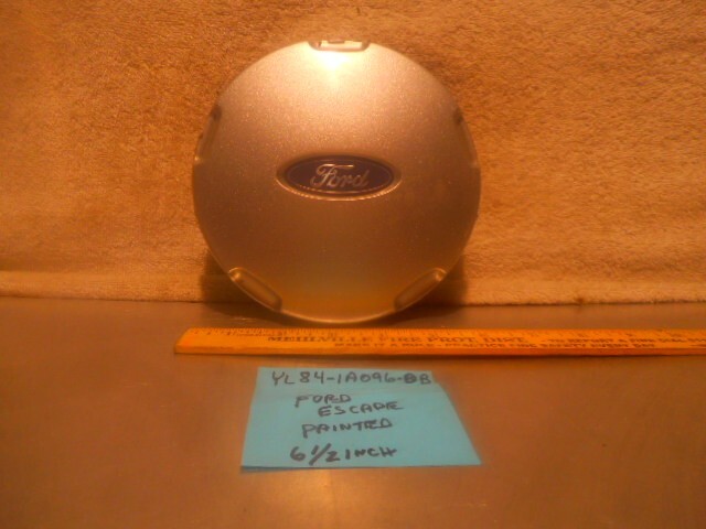 YL84 1A096 DB 01 02 03 04 05 06 07 Ford Escape 6 1/2 inch Center Cap 1 ...