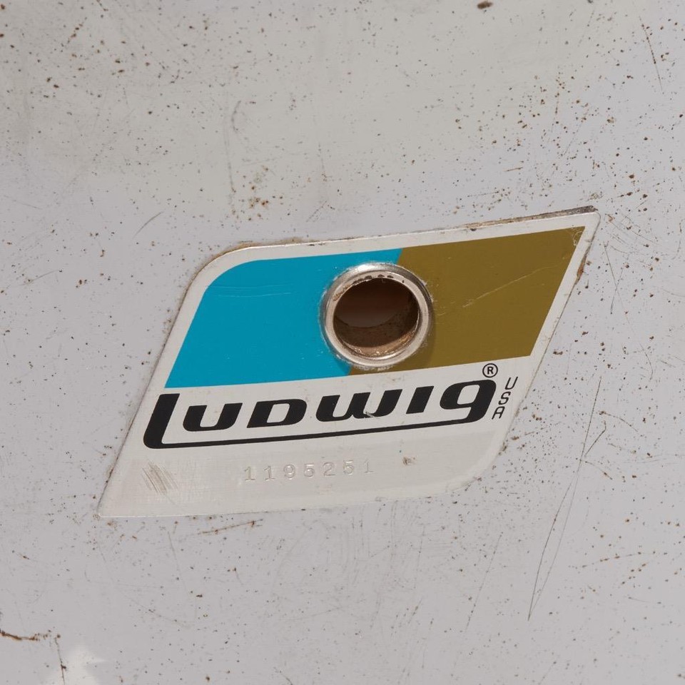 Vintage Ludwig 13" Chrome Metal Wrap Tom | eBay
