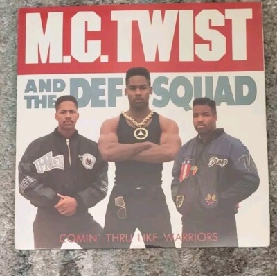 M. C. TWIST & DEF SQUAD Comin' Through LP Vinyl Record! Hip-Hop Rap ...