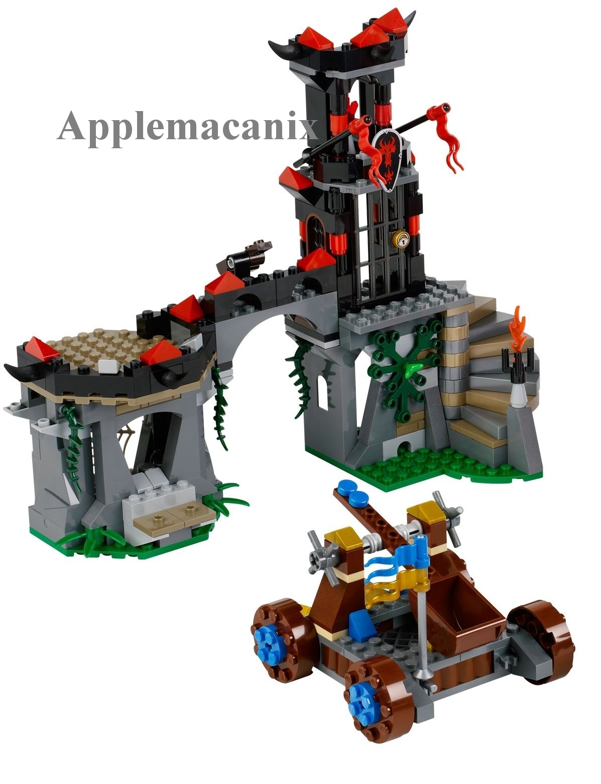 NEW LEGO Castle 70403 Dragon Mountain Set & manual - *NO MINIFIGURES ...
