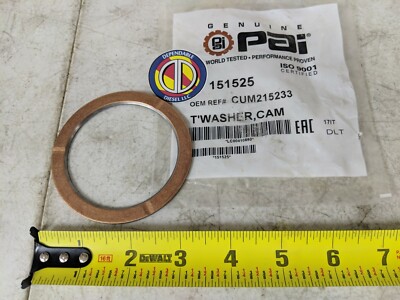 Cummins 855 N14 Non-Flanged Camshaft Thrust Washer | PAI# 151525 | Ref ...