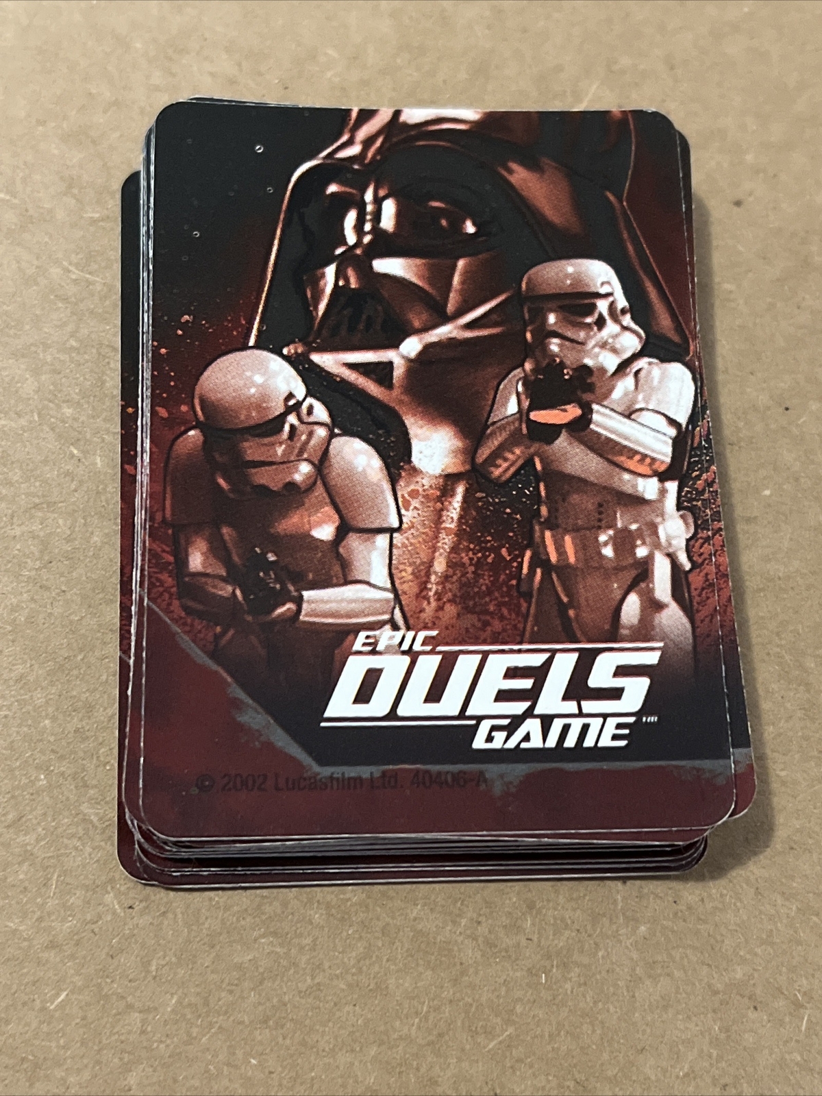 Star Wars Epic Duels Game Darth Vader Complete 31 Card Lot Replacement ...