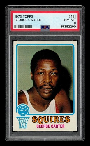 1973-74 Topps Set-Break #191 George Carter PSA 8 NM-MT | eBay