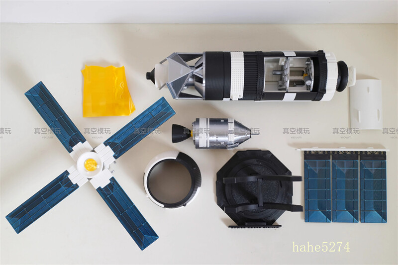 1/144 Scale Sky Lab S-IVB Skylab Model Space Station Painted Model Toy ...