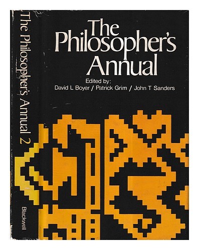 Boyer,David L. The Philosopher's Jährliche,Band 2: 1979 / Bearbeitet ...