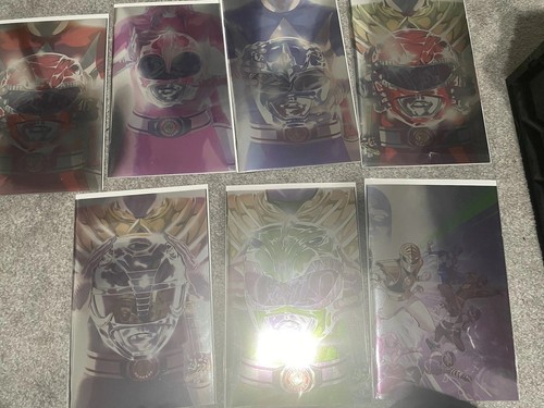 Power Ranger Foil Lot (Nm-/Nm) 7 book lot | eBay